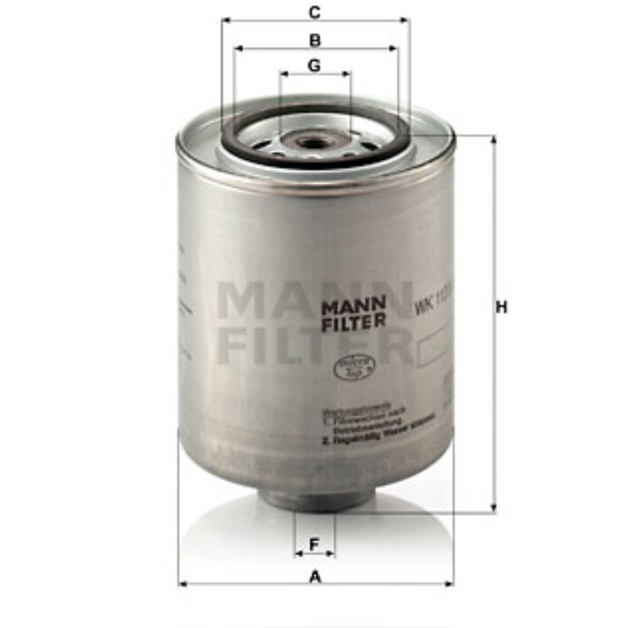 Filtro carburante MANN WK1123/1 : Norauto.it