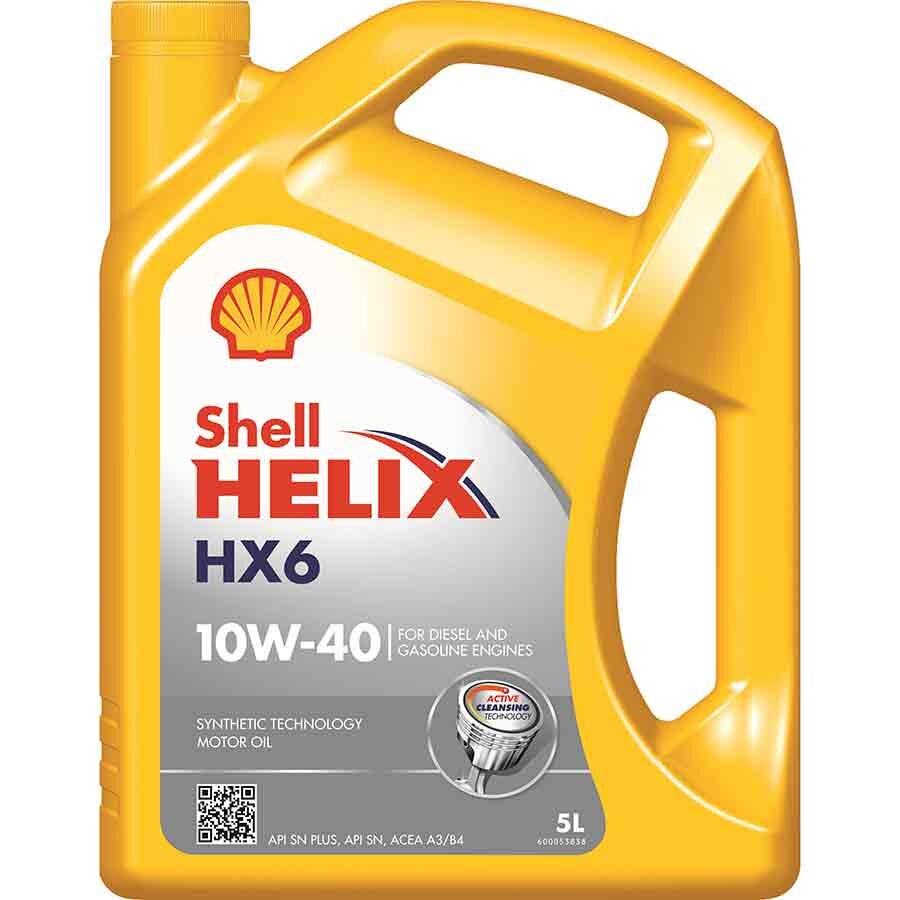 Olio motore SHELL Helix HX6 10W40 5 Litri : Norauto.it